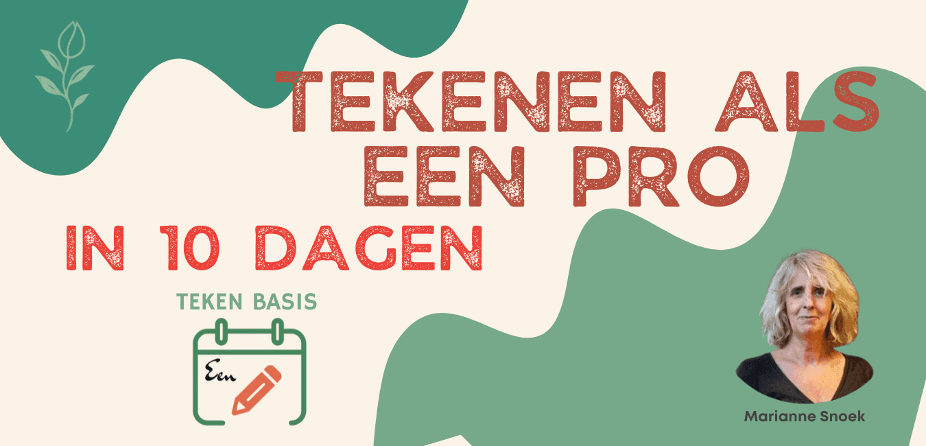 Tekenen als een Pro basic 1 | Leertekenen.nl